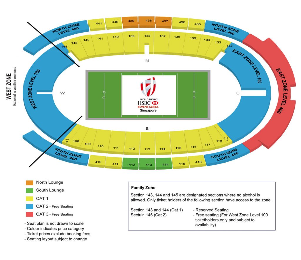 Singapore indoor stadium seating plan